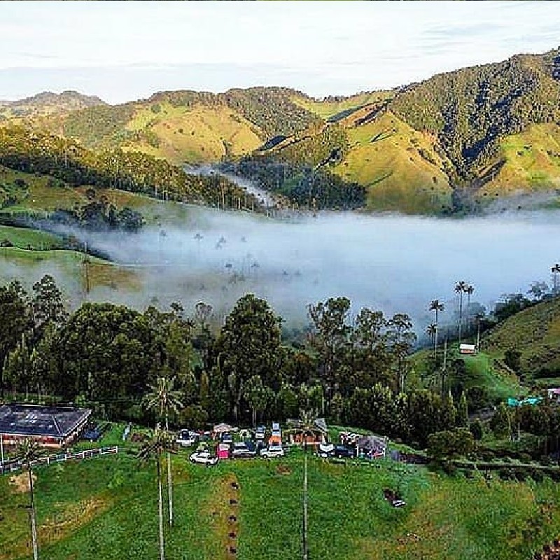 Mirador Valle del Samaria, Salamina, Caldas
